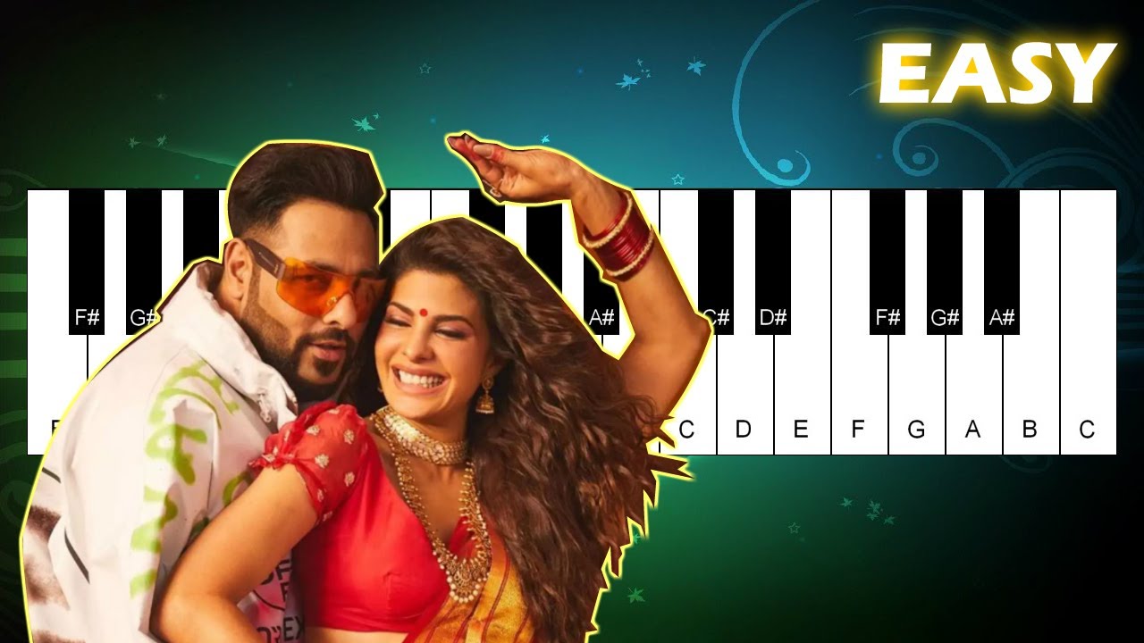 Genda Phool - Badshah - Easy Piano Tutorial - Play Piano Song - YouTube