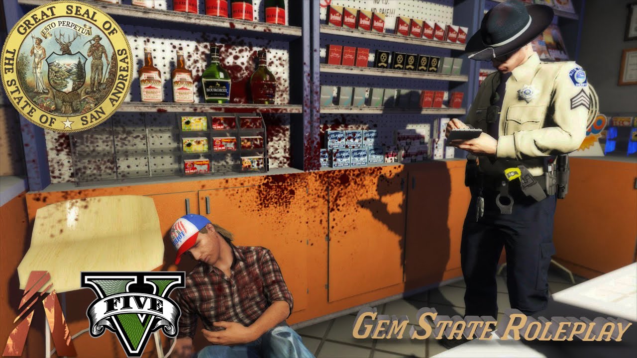 GTAV | FiveM | Gem State Role Play | Episode 25 "Officer Down" - YouTube