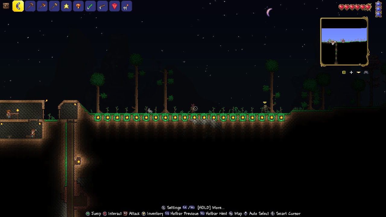 Terraria - Tree Farm - ep 4 - YouTube