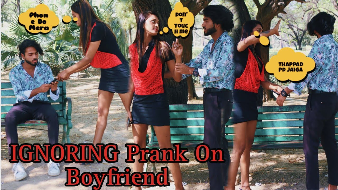 IGNORING Prank On Boyfriend (Romantic) @HalfCrazy7324 - YouTube