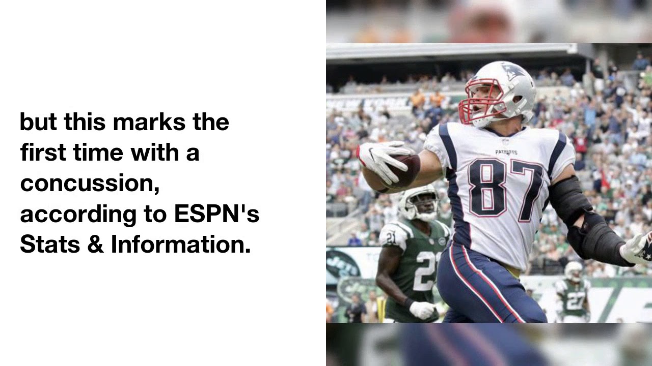Rob Gronkowski injury update: Patriots TE (concussion) on first Super ...