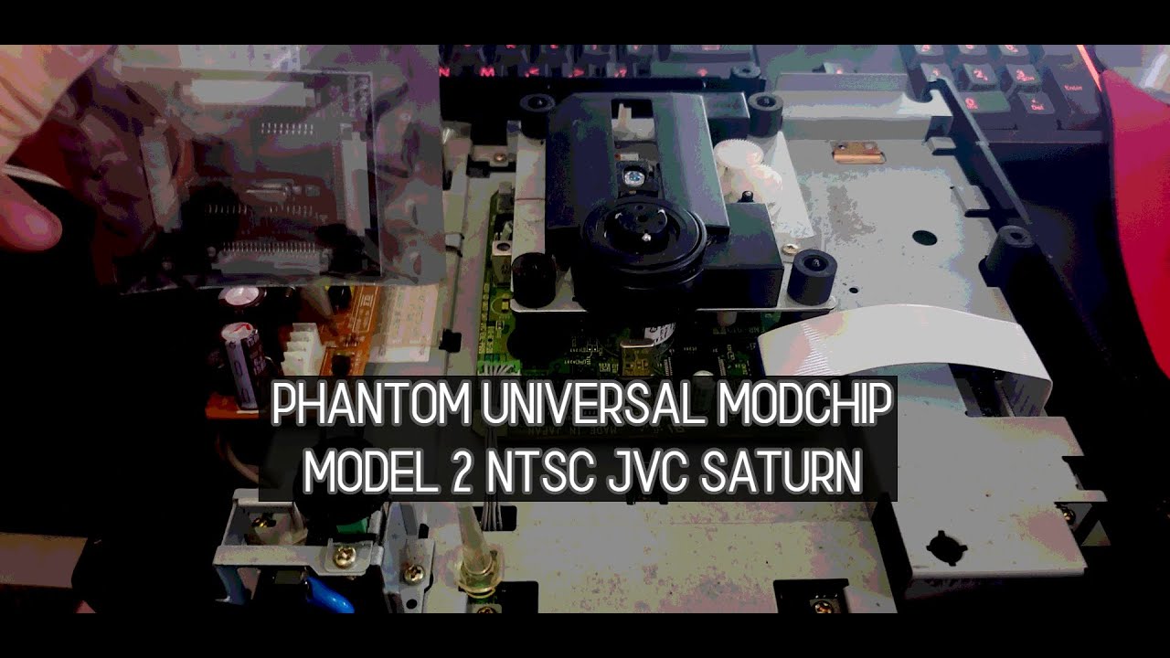 Saturn Phantom Universal Modchip Install | JAMES REINER - YouTube