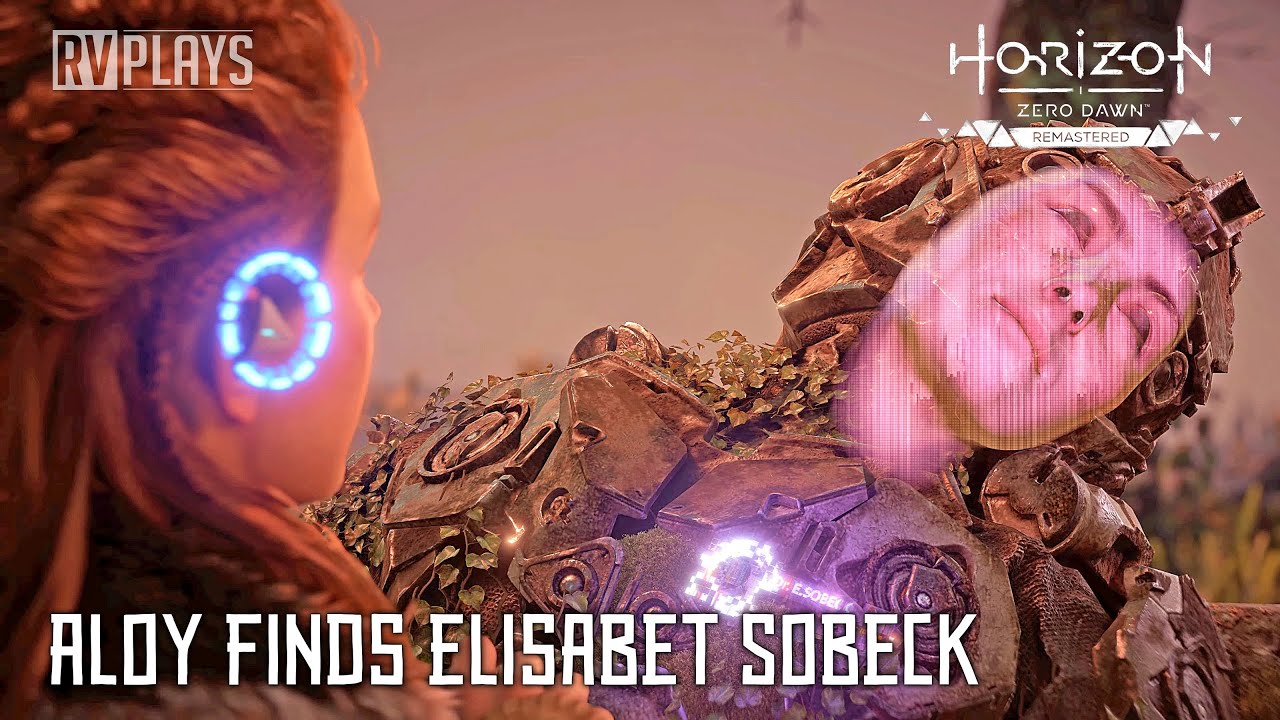 Horizon Zero Dawn Remastered : Aloy Finds Elisabet Sobeck - YouTube