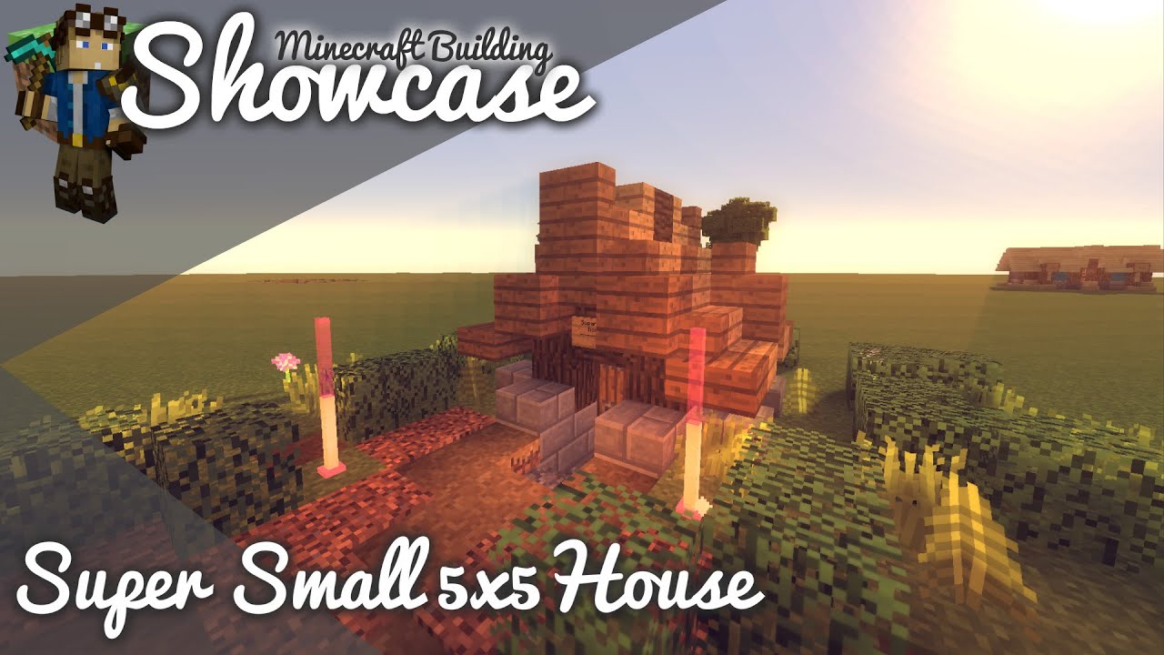 Minecraft Building :: Showcase - Super Small 5x5 House - YouTube