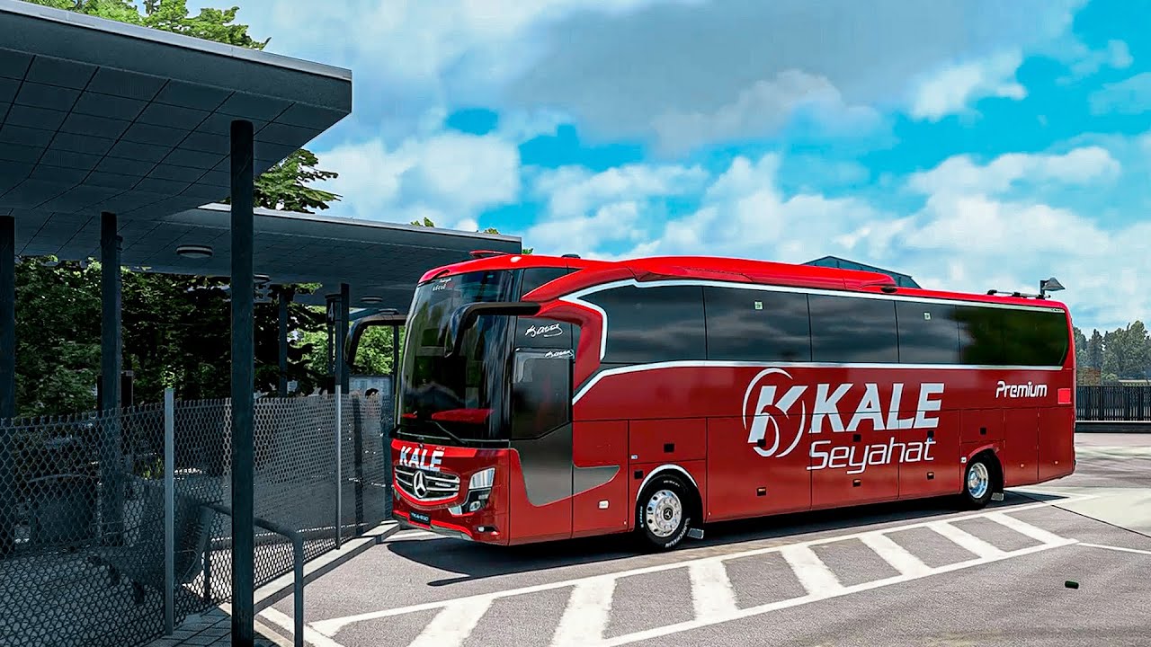 KALE SEYAHAT PREMIUM BUS DRIVE IN EUROPE #ets2 - YouTube