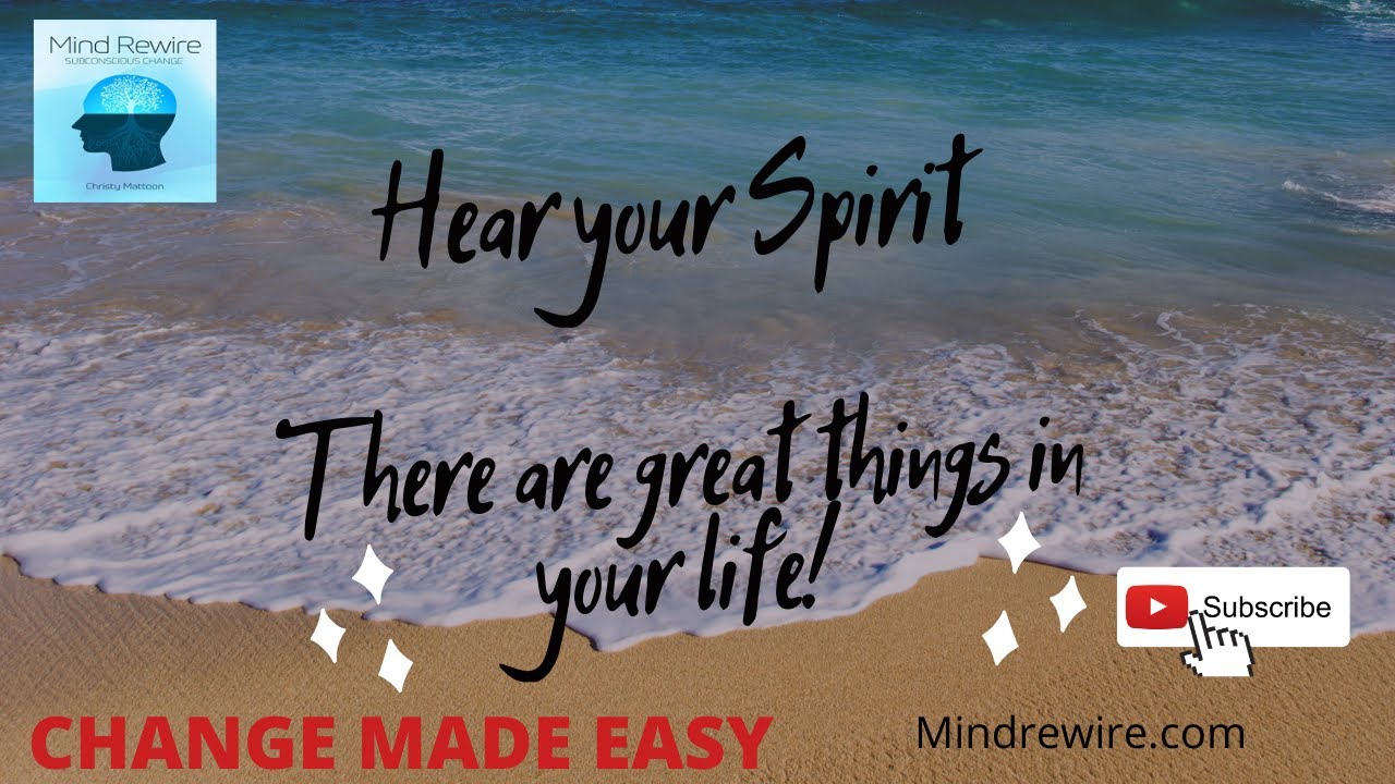 Talking to spirit- Subconscious programming, Change, spiritually ...