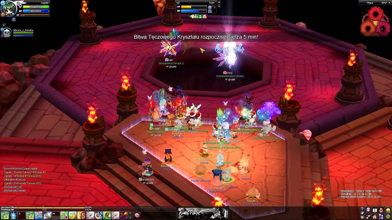 Nostale 2 Liga PVP 2016 Rewanże Enjoy` vs Rain` - YouTube