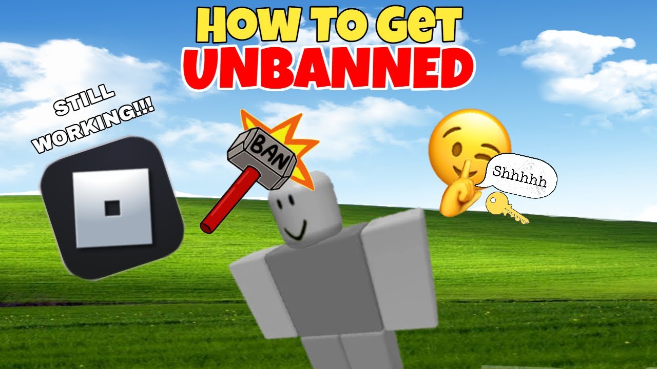 Roblox UNBAN Tutorial! (BOTH PERM AND TEMP) - YouTube