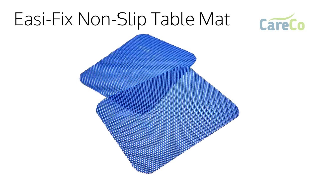 Easi-Fix Non-Slip Table Mat - YouTube