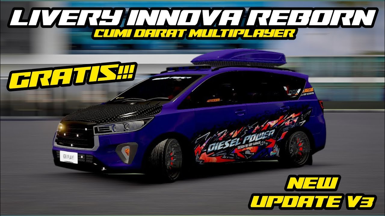 Livery Innova Reborn - Cumi Darat Multiplayer New Update v3 ‼️ - YouTube