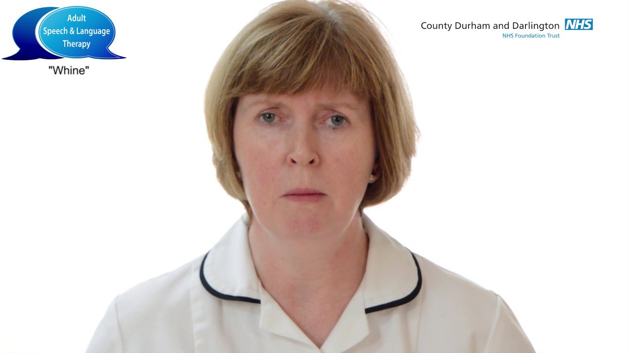 Adult Speech and Language Therapy - Whine - YouTube
