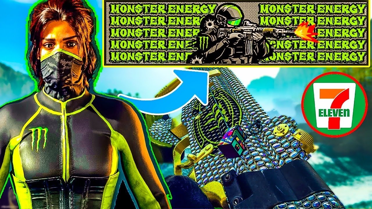 How To Unlock Rare Monster Energy Clawed And Dangerous Calling Card In ...