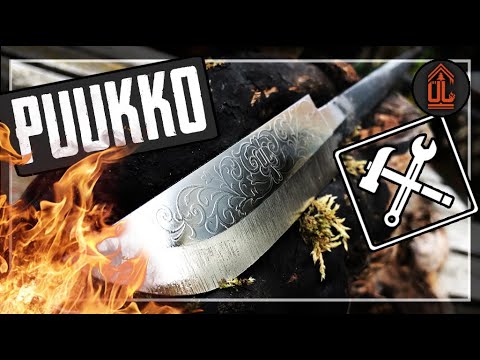 PUUKKO knife making MESSER bauen finnish sami leuku finnenmesser scandi ...