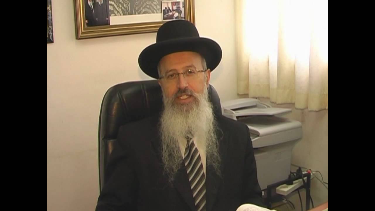 Yabia Omer - Rabbi Avraham Yosef Addressing the public - YouTube