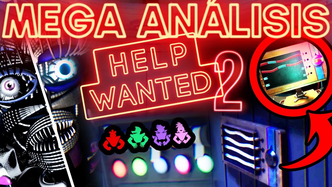 TODOS los SECRETOS del TEASER TRÁILER de FNAF HELP WANTED 2 | MEGA ANÁLISIS - YouTube