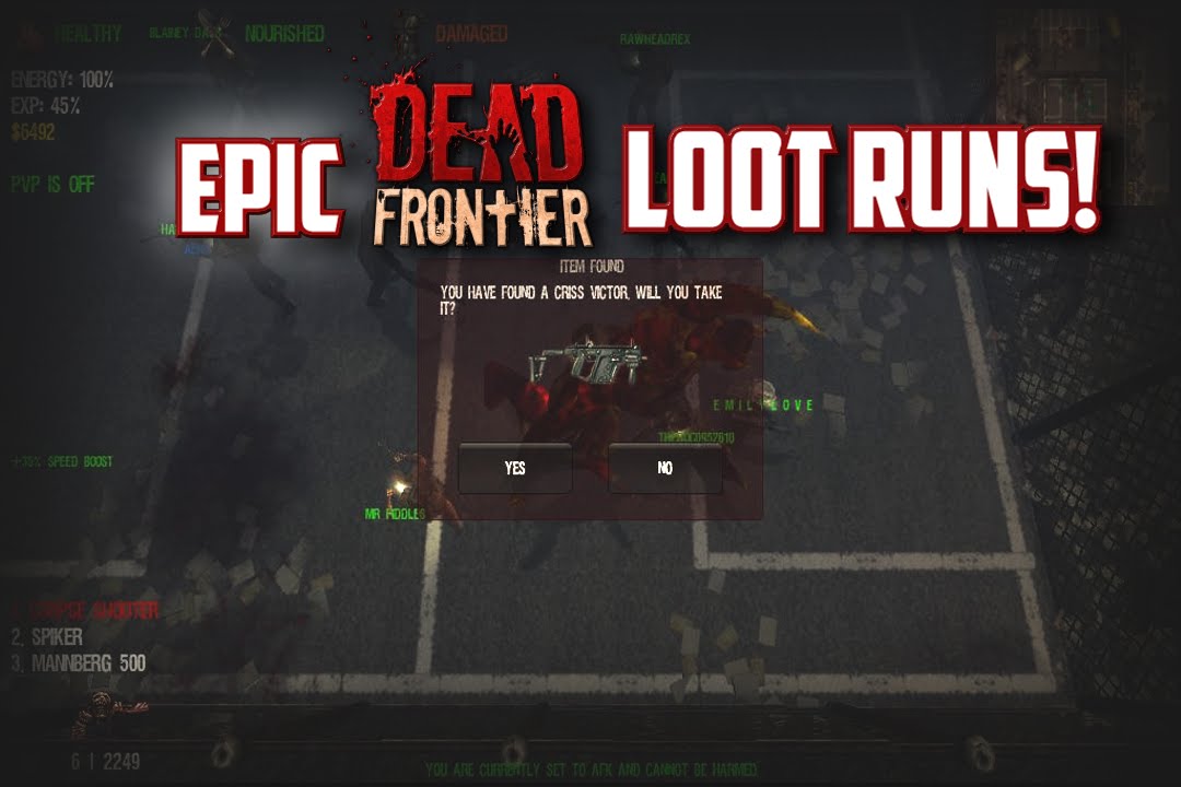 Dead frontier loot map - lmrilly
