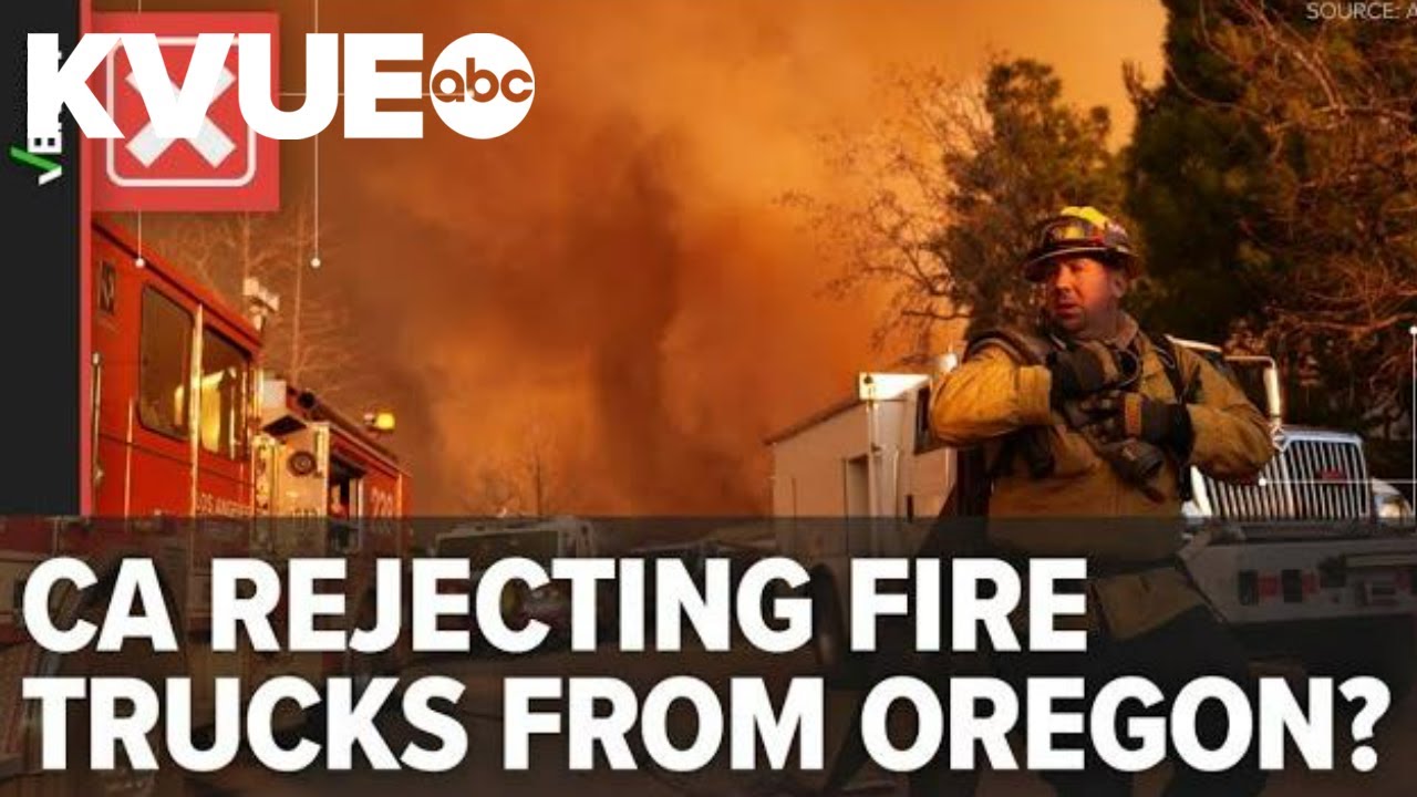 No, California did not reject or delay out-of-state fire trucks for ...