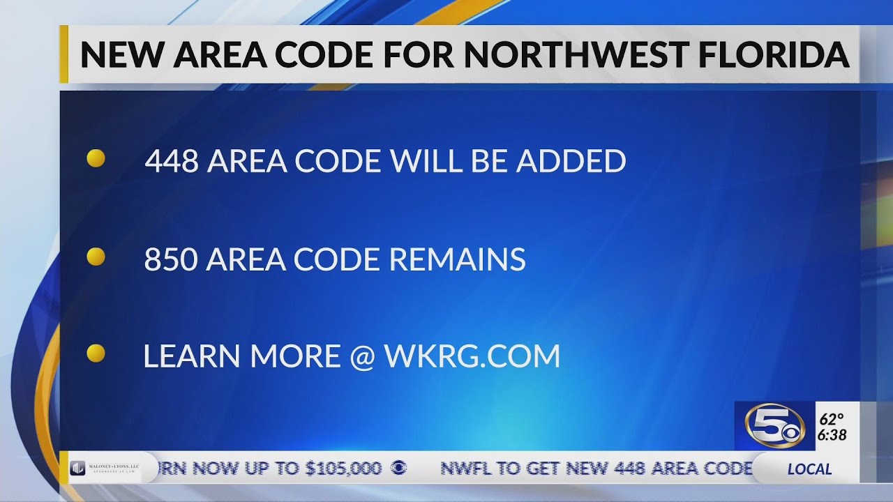 Coming soon: A new area code on the Gulf Coast - YouTube