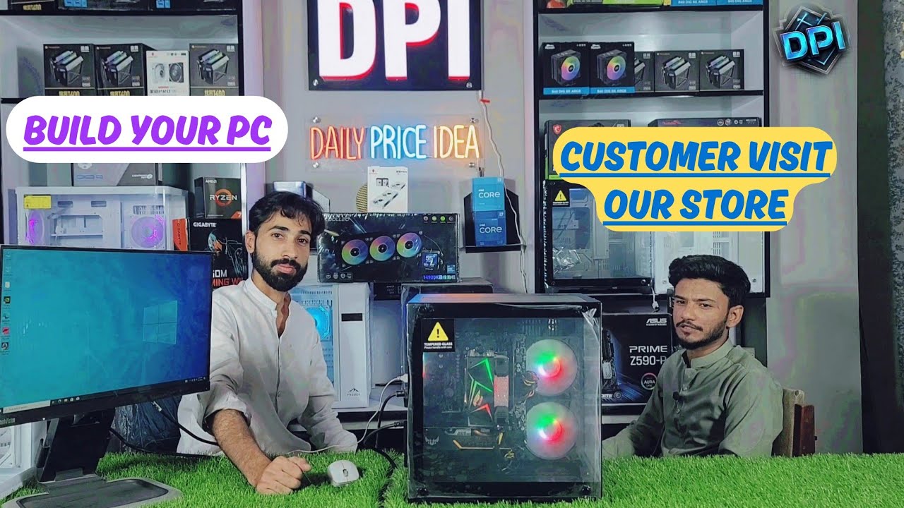 Customer Vist Out Gaming Store And Build PC | Build Your PC From ...