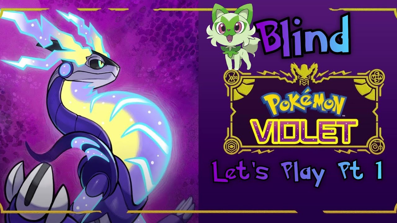 Pokemon Violet Blind Let's Play: PT 1 - Finally a Skyrim & Pokemon ...