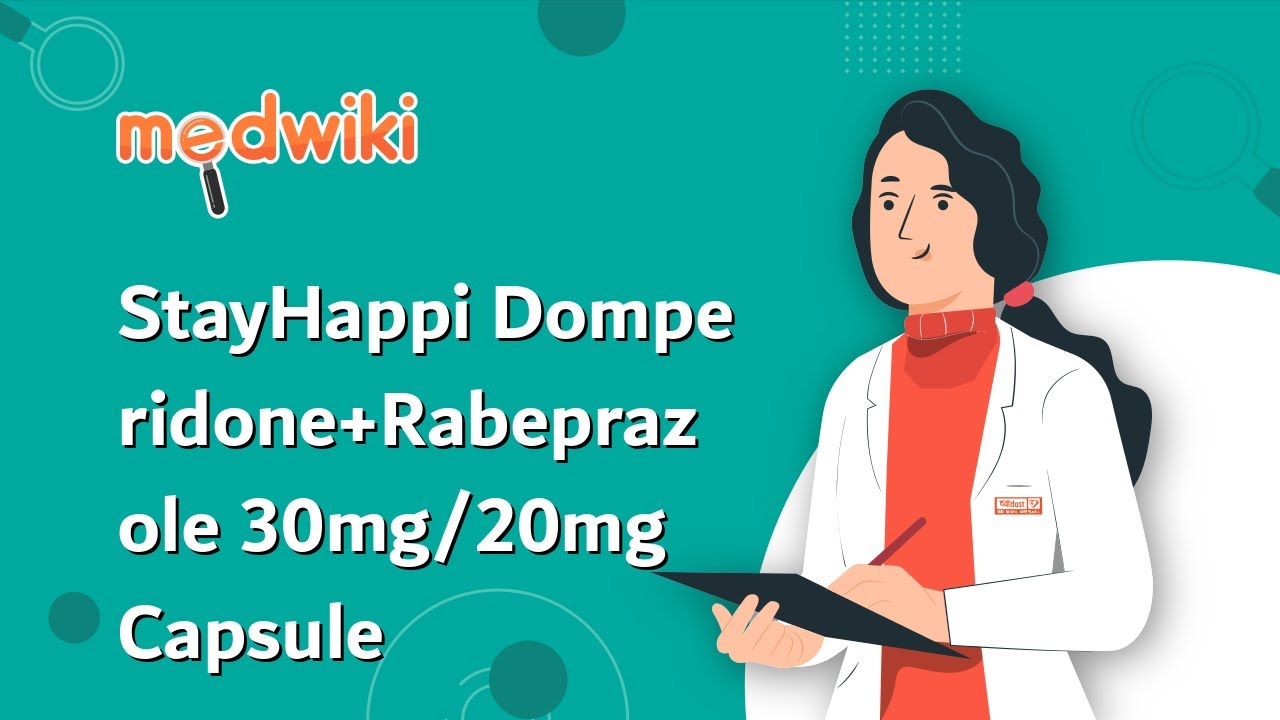 StayHappi Domperidone+Rabeprazole 30mg/20mg Capsule| AI Uses, Work and ...