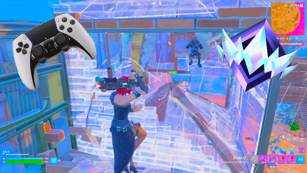 NEW GALA GLIMMER SKIN! PS5 PRO Fortnite Reload Gameplay + Best ...