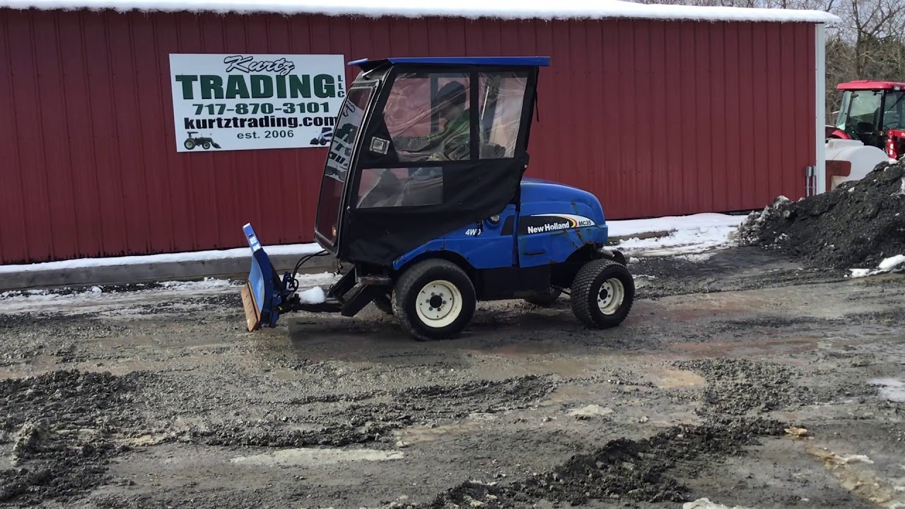 New Holland MC35 - YouTube