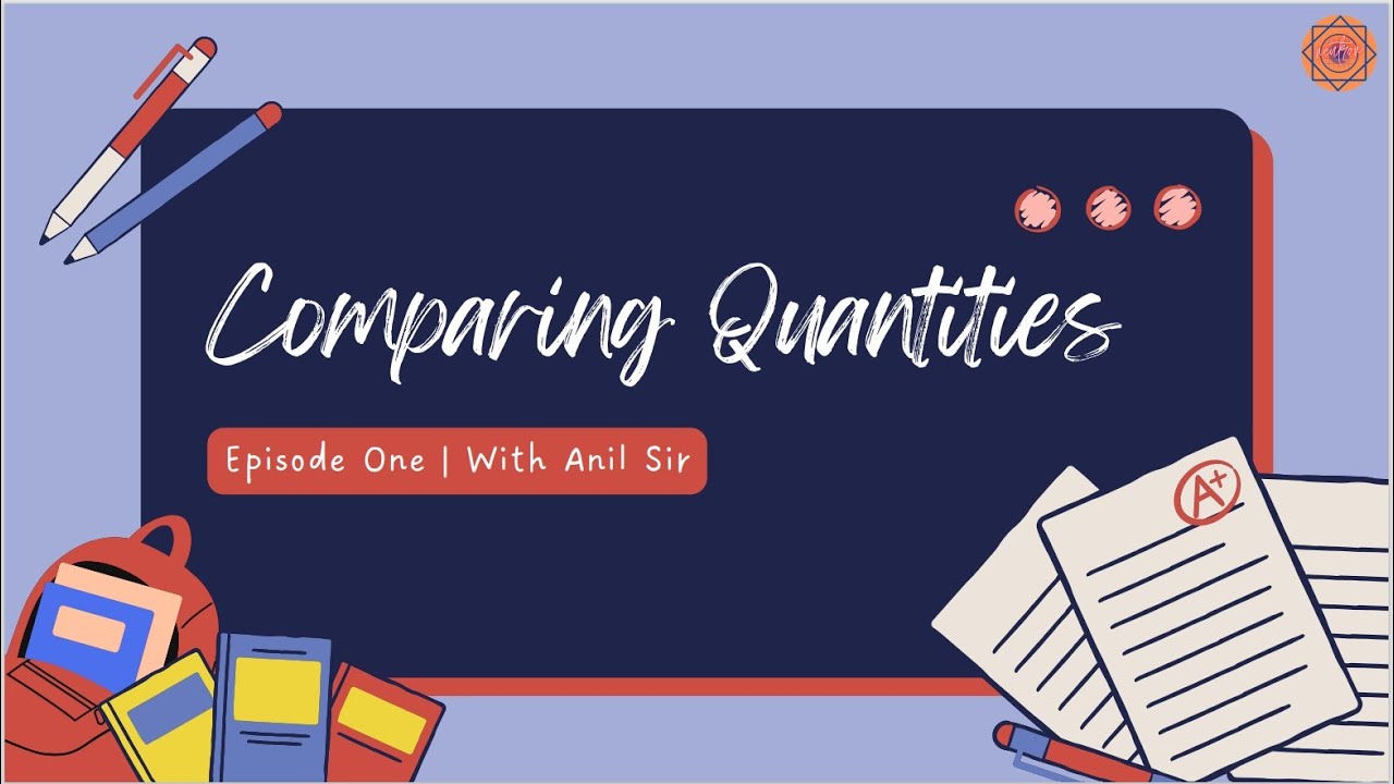 comparing quantities | introduction | example 1 | class 8 | maths ...
