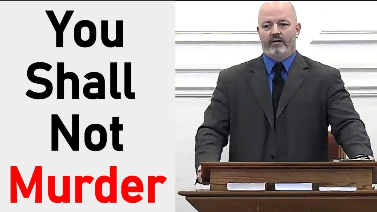 You Shall Not Murder, Part I - Pastor Patrick Hines Sermon - Exodus 20: ...
