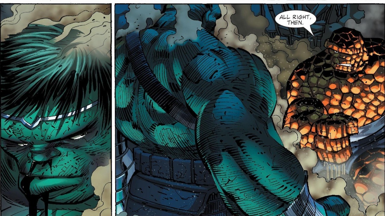 The Marvel Universe Tries To Jump And KILL The Hulk - YouTube