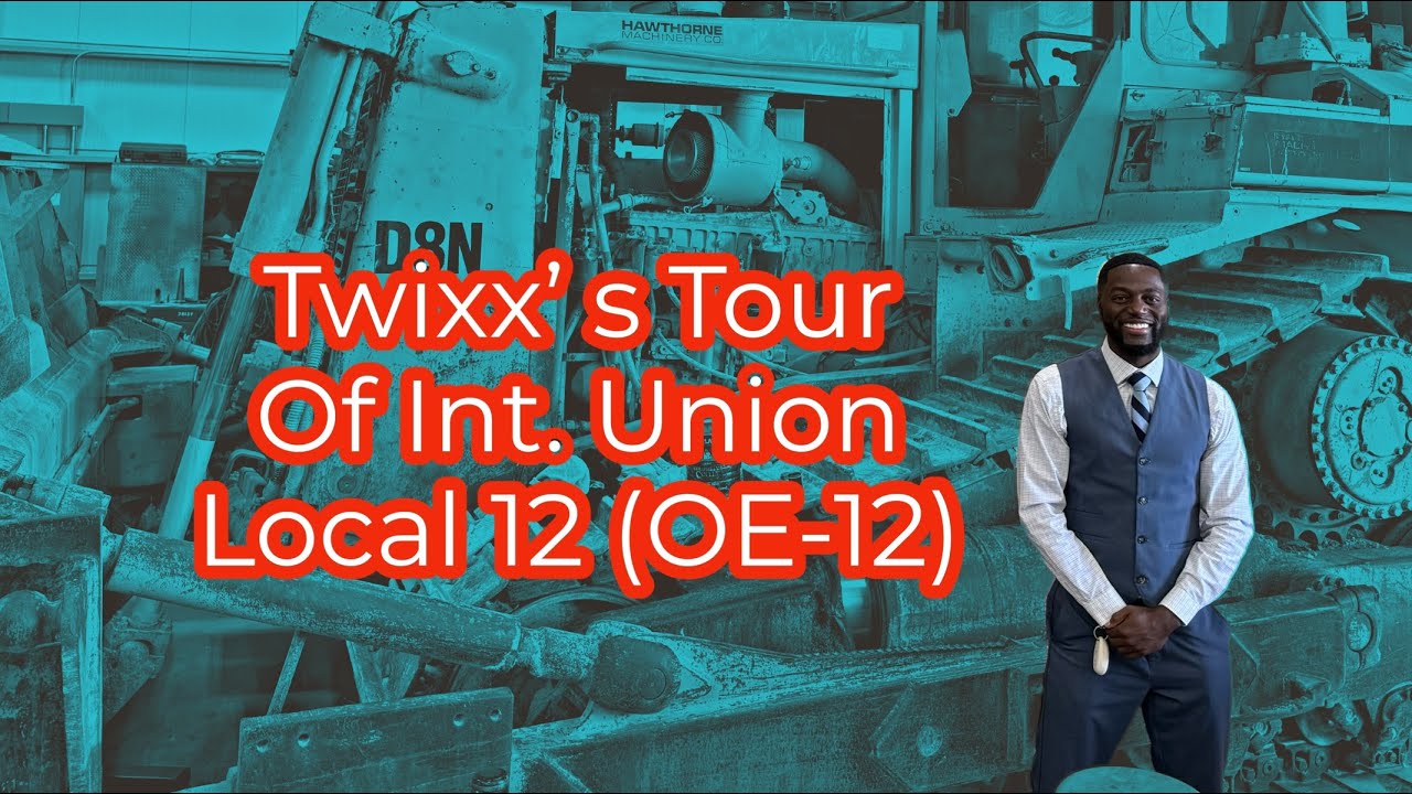Tour at the International Union for Operating Engineers Local 12 (OE-12 ...