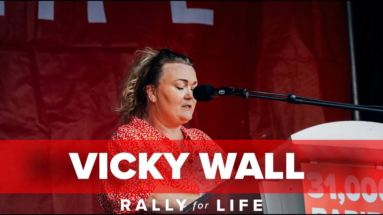 RALLY FOR LIFE 2023 : Vicky Wall on helping cherishing all our babies ...