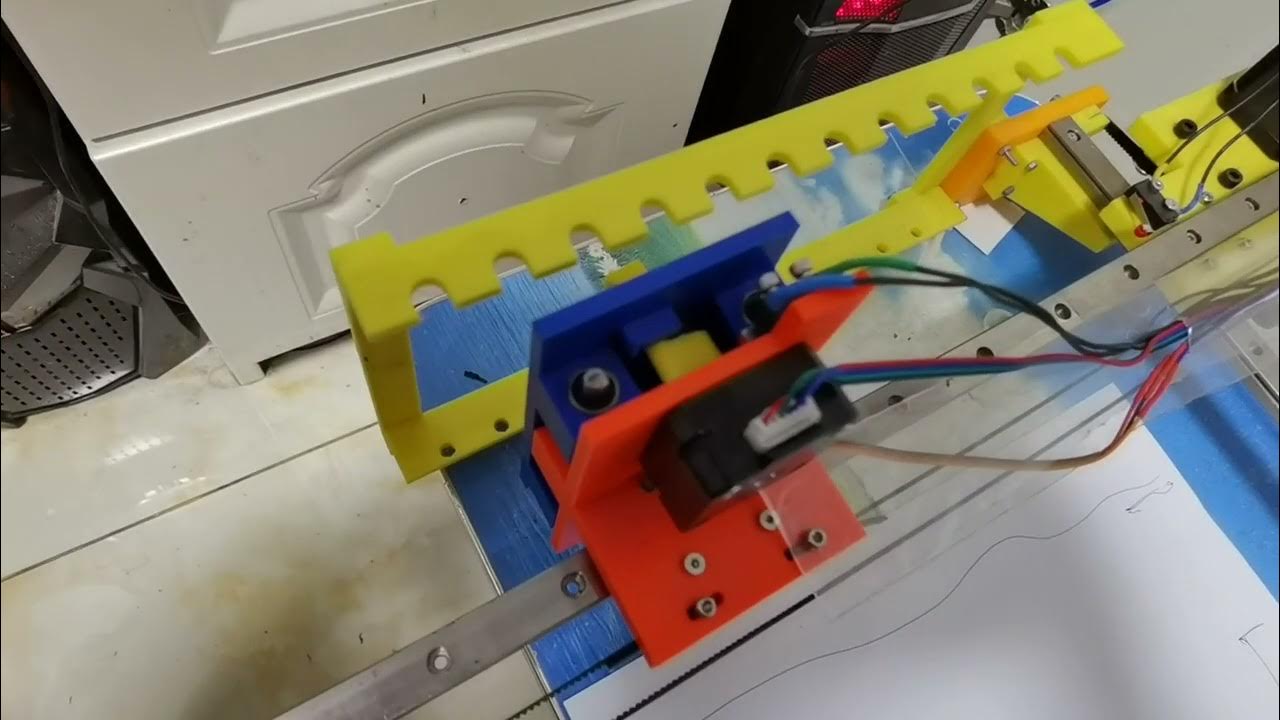 DIY Pen Plotter with Automatic Tool Changer | CNC Drawing Machine - YouTube