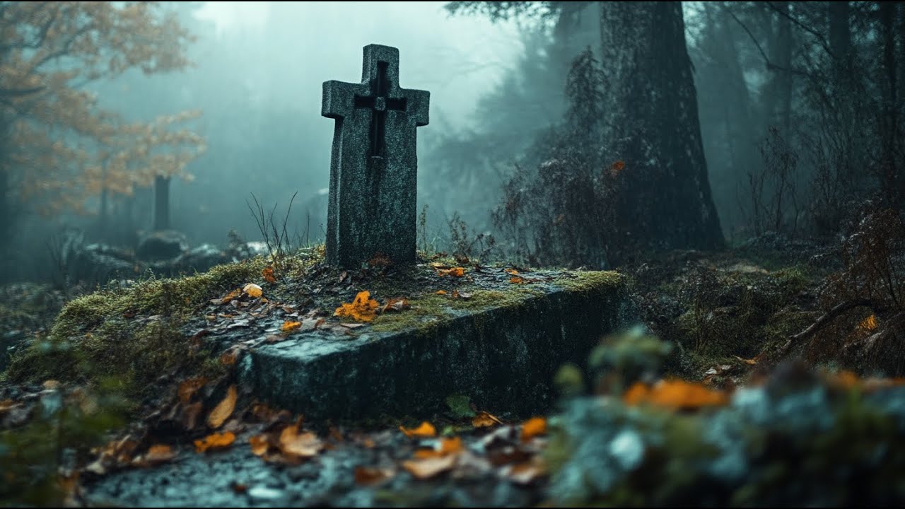 Grave Digger Uncovers Eerie Tombstone with HIS Name Written in Blood ...