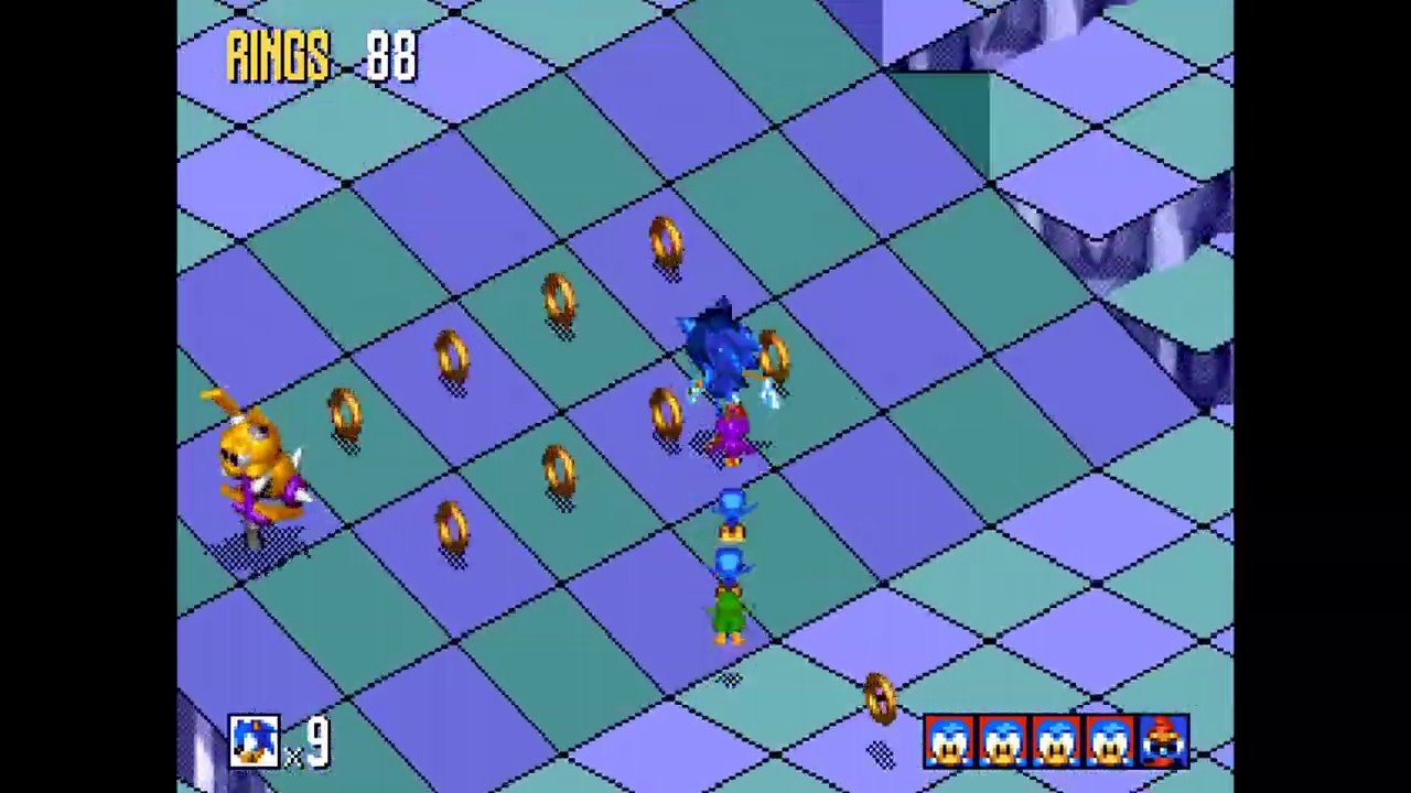 Sonic 3D: Flickies' Island/Blast (Mega Drive) Walkthrough - Part 4 ...