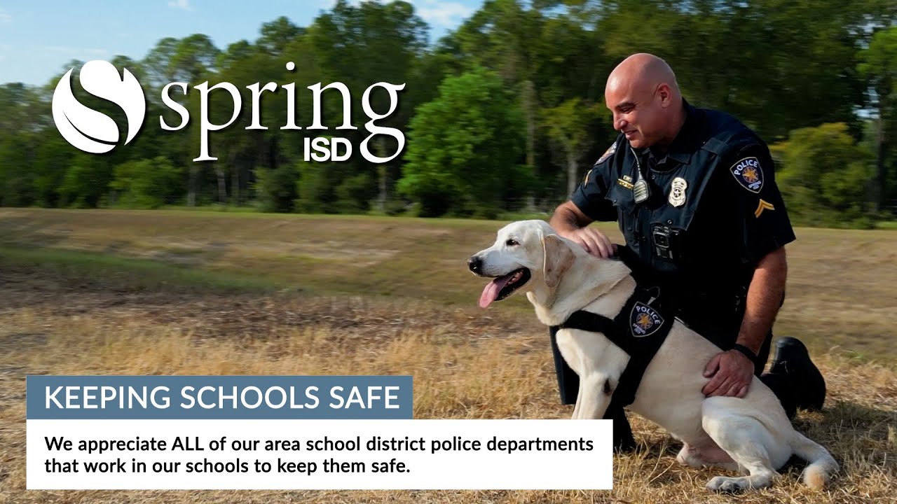 Keeping Our Schools Safe! Spring ISD Police K-9 Training - YouTube