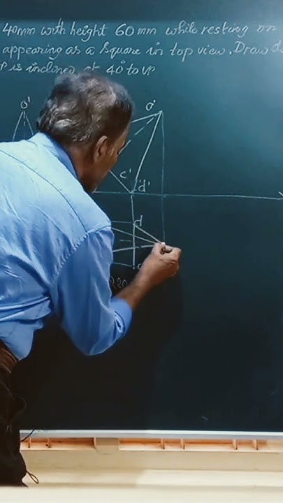 Projection of Rectangular Pyramid - YouTube