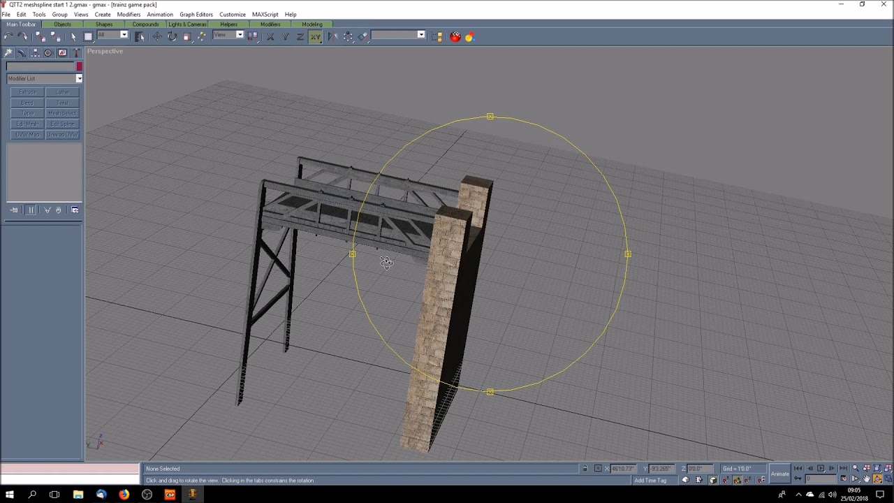 Gmax: How to make models for Trainz, part 8 - Brunel's wooden viaduct ...