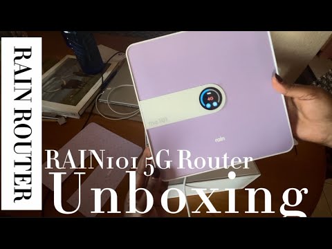 Rain Router 101 5G.| Unboxing & How to connect.| - YouTube