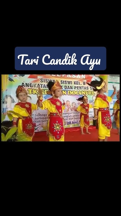 Tari Candik Ayu|| Pentas Seni TK Kristen Immanuel Nganjuk - YouTube