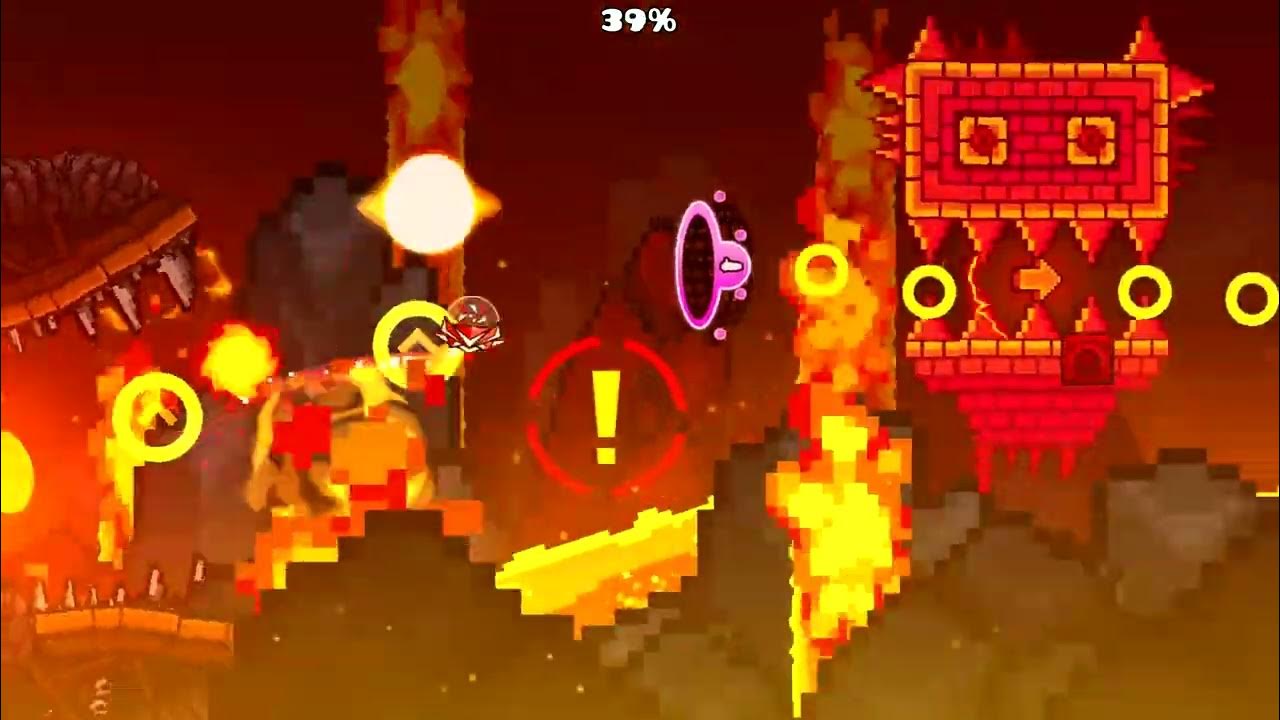 Geometry Dash - Infernal Shockwave by V99 - YouTube