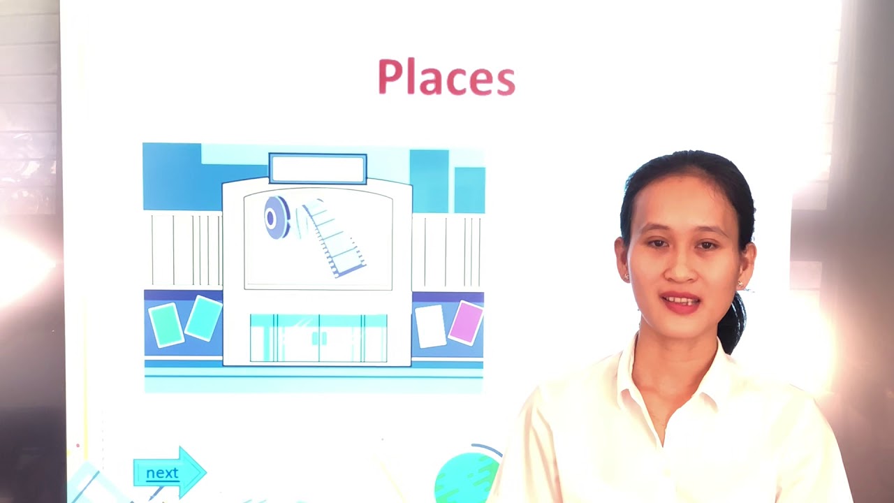 Miss Huong Channel Unit 7 Places to go! - YouTube