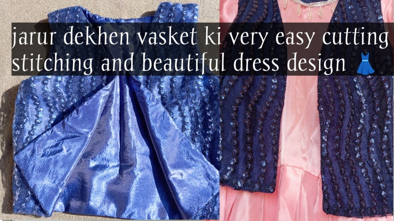 zaroor dekh en vaskit ki very easy cutting stitching and beautiful ...