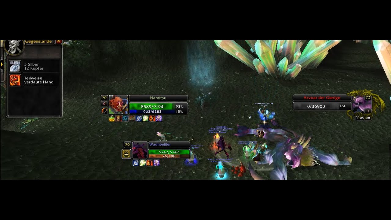 WoW TBC Classic Phase 3 #10 versteckte Quest Arvoar der Gierige - YouTube