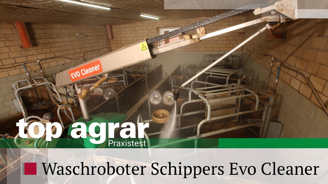 top agrar | Caro testet Waschroboter Evo Cleaner von Schippers ...