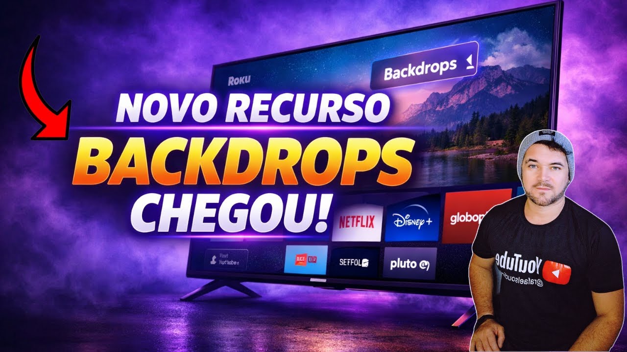Roku acaba de liberar recurso BACKDROPS cenários TOUR COMPLETO ! - YouTube