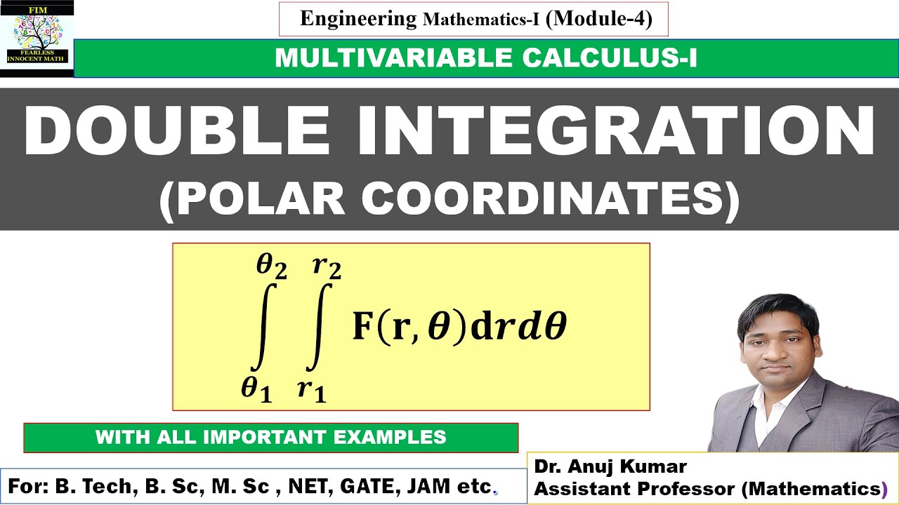 Double Integration Double Integral In Polar Coordinates Double Integral In Polar Form YouTube Double Integration Double Integral In Polar Coordinates Double Integral In Polar Form YouTube