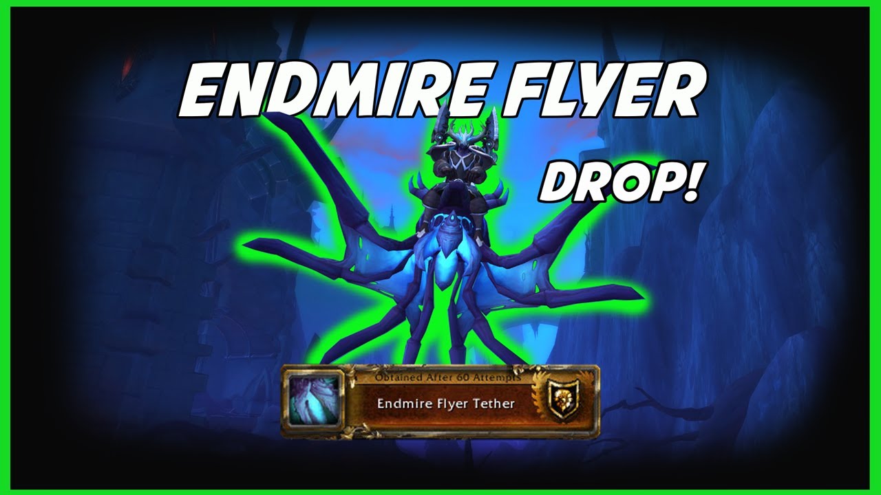 Endmire Flyer Mount Drop - YouTube