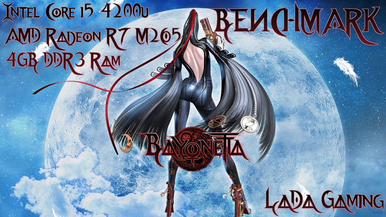 Bayonetta Benchmark | HIGH | i5 4200u | R7 M265 | 4GB RAM - YouTube
