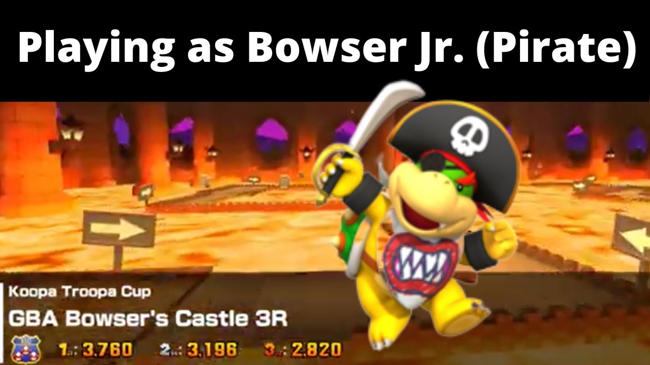 Playing as Bowser Jr. (Pirate) - YouTube